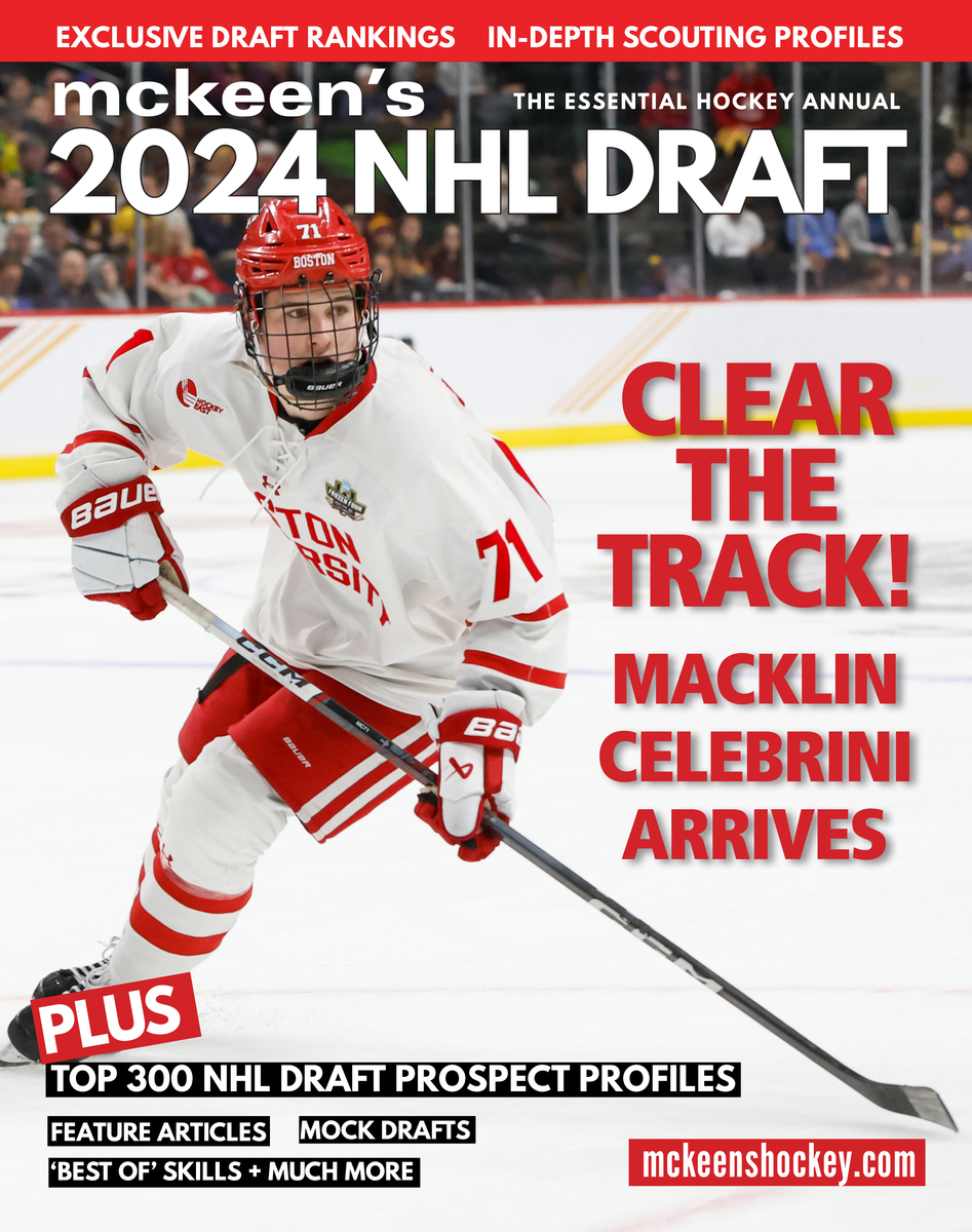 MCKEEN'S 2024 NHL DRAFT GUIDE - PRINT - COLOUR – McKeen's Hockey